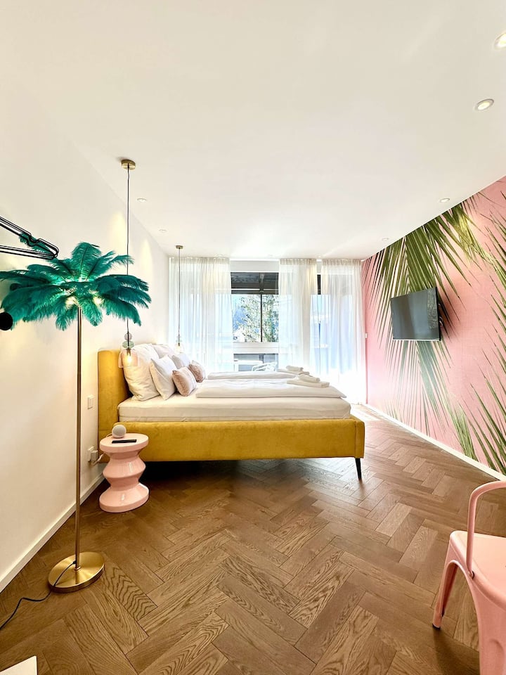 Miami Vice Appartement|balkon|fluss- & Bergblick - Bad Aussee