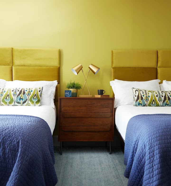 Double Queen Suite | 2nd Floor|  Downtown Savannah - Georgia