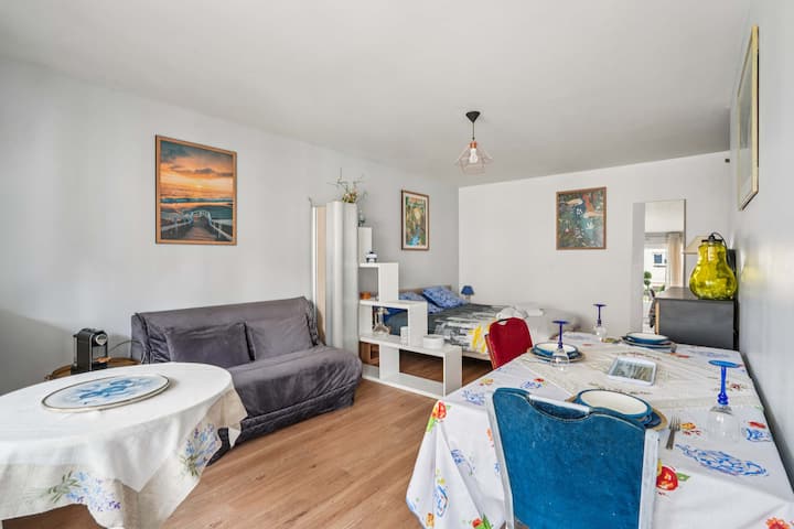 Lx136 Studio Cosy Avec Balcon & Montagne – Central - Aix-les-Bains