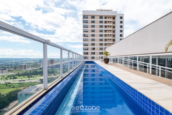 Apt In Build. W Pool Near Flamboyant Mall Tho2708 - Goiânia