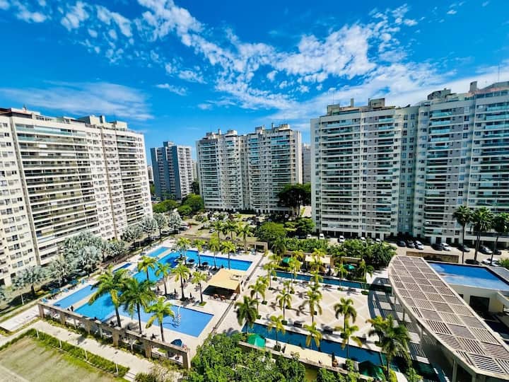 Oásis Ao Lado Do Farmasi Arena E Parque Olimpico, 3 Quartos, Ar, Wi Fi E Conforto - Rio de Janeiro