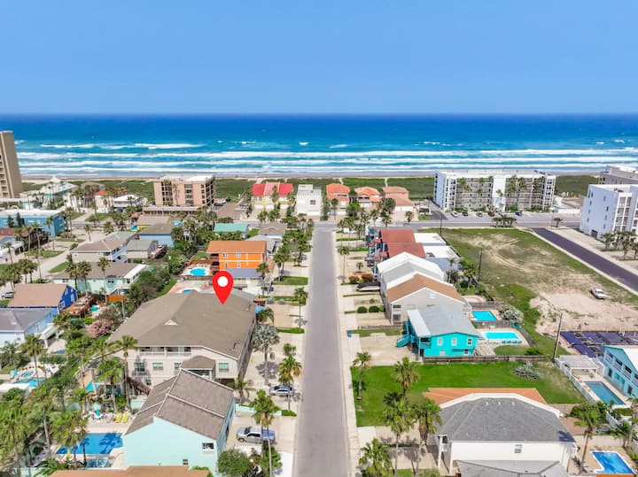 Oleander Place 203:spacious By The Beach - South Padre Island