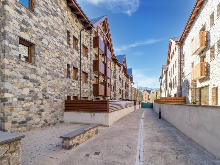 Appartement à Benasque Avec Cheminée à Gaz - Sesué