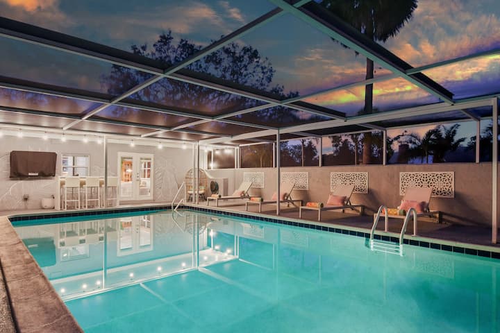 3 Br Retreat In Historic Sarasota W/ Private Pool - Sarasota, FL