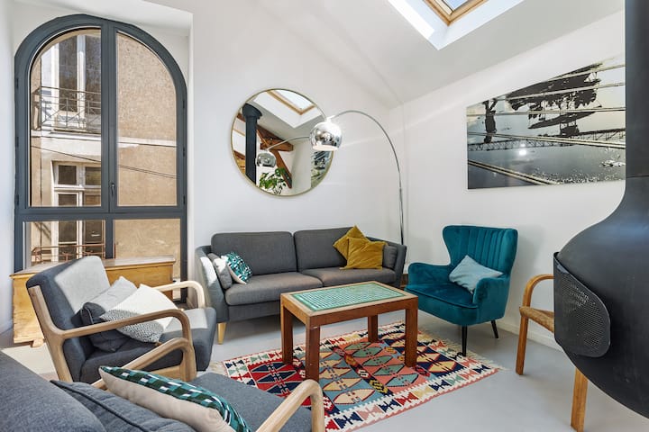 Loft Sur L'erdre  à 2 Pas Du Centre Ville - Bouaye