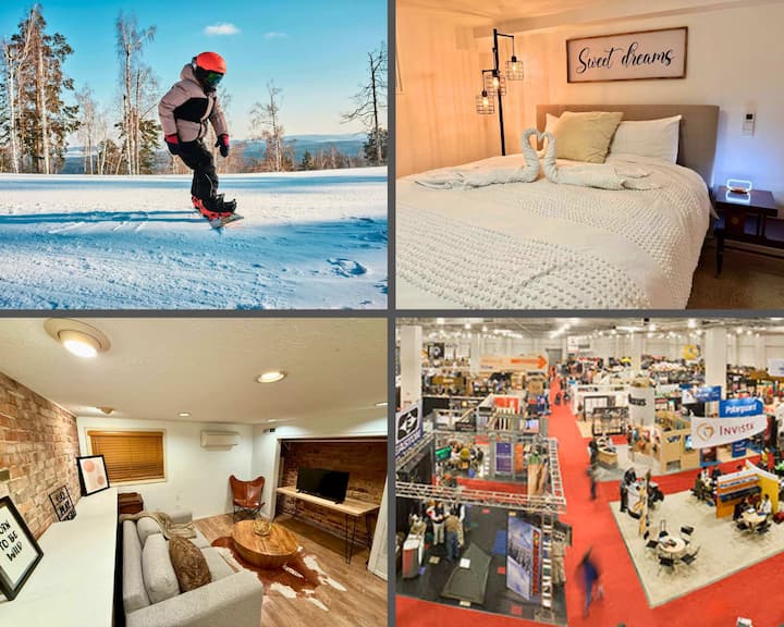 Quiet & Cozy Historic Basement Apt In Downtown Slc - Aéroport de Salt Lake City (SLC)