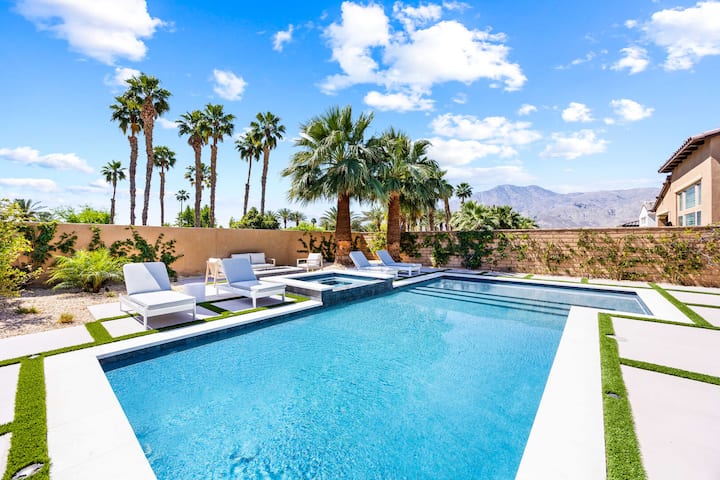 Twin Palms At Pga West, Heated Pool & Fire Pit - La Quinta, CA