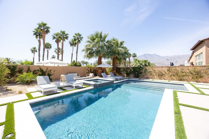 Twin Palms Retreat By Vare | Pool, Spa, Fire Pit! - La Quinta, CA