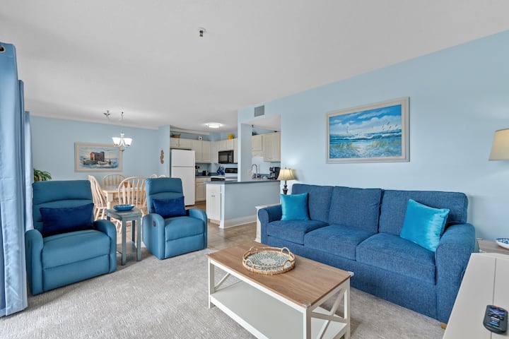 B442:bright & Beachy 2br Condo At Myrtle Beach Res - Surfside Beach, SC