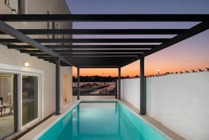 Luxury Villa Lovre Seaside Heated Pool Sauna - Nin