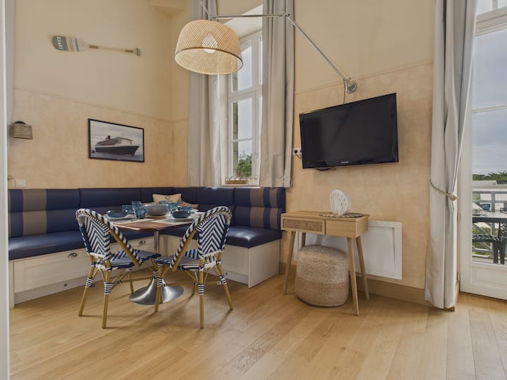 Balcon Vue Mer Accès Direct Plage Et Piscine - Le Croisic