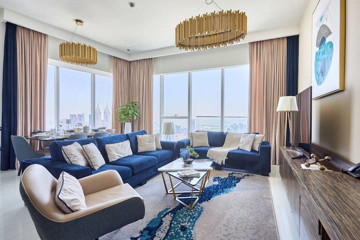 Bright 2br With Skyline Views Near Palm Jumeirah - Dubai