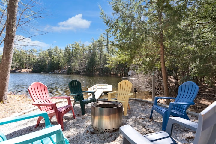 Morning View Cottage | Waterfront | Private Dock - Lake Arrowhead, ME