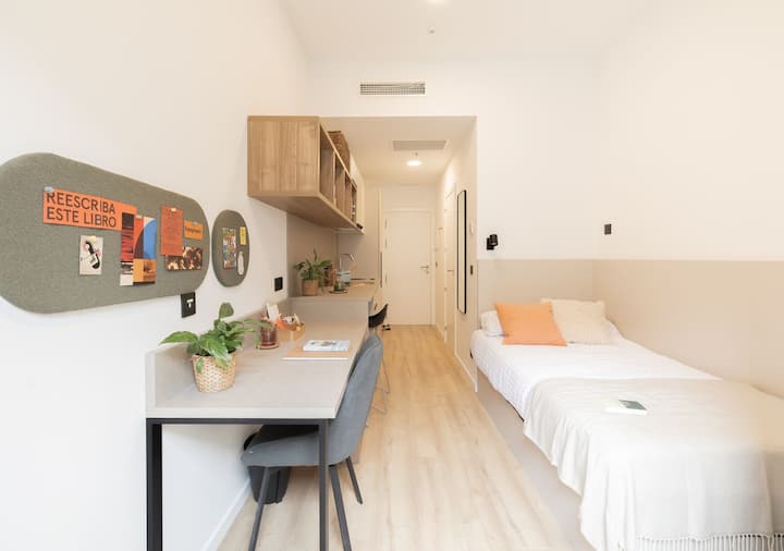 Stylish Student Terrace Room In Pamplona - Pamplona