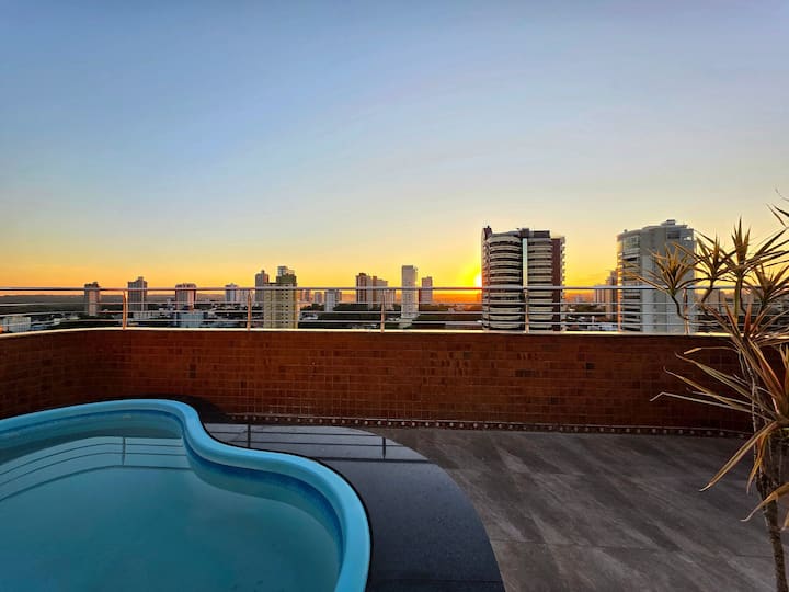 Cobertura Centro De Foz - Duplex Com Piscina - Foz do Iguaçu