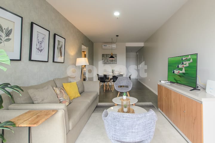 Modern And Chic 2 Bed Apt Steps From La Cuadrita - Paraguay