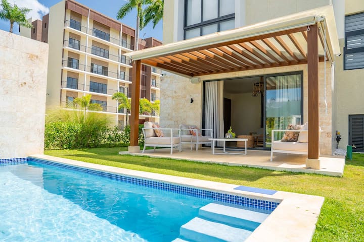 Luxury 4bdr Townhouse With Private Pool @Green One - Puerto Plata