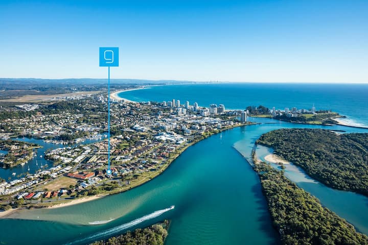 Tweed Escape - Riverfront Pet Friendly - Min. 3n - Coolangatta