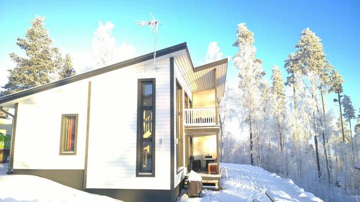 Spacious & Cozy 2br Cabin At Riihivuori Peak - Muurame