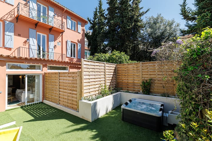 Appartement Rénové, Climatisé Avec Jardin, Jacuzzi - Beaulieu-sur-Mer