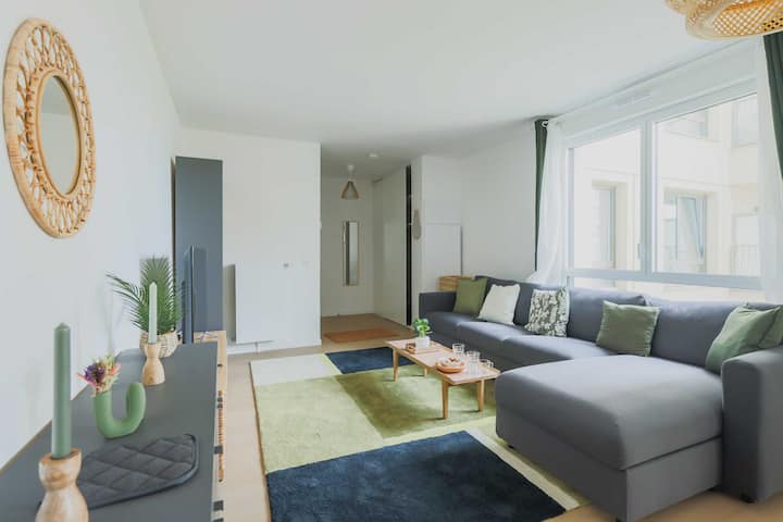 Charmant Appartement -2br-5p- Aubervilliers - Aubervilliers