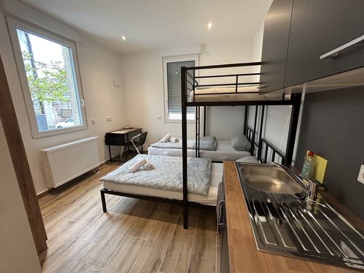 Dreibettzimmer-eigene Küche-eignes Badezimmer - Neustadt an der Weinstraße