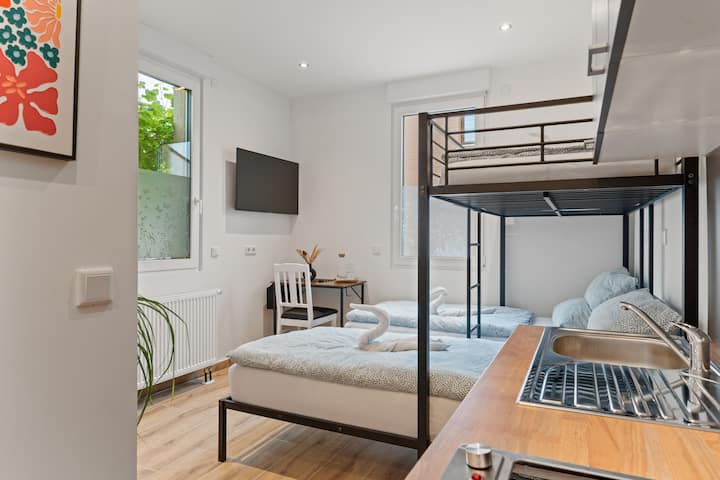 Triple-economie-eigene Küche-salle De Bain Privée - Neustadt an der Weinstraße