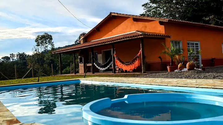 Chácara Com Piscina E Lazer Completo Em Socorro - Socorro