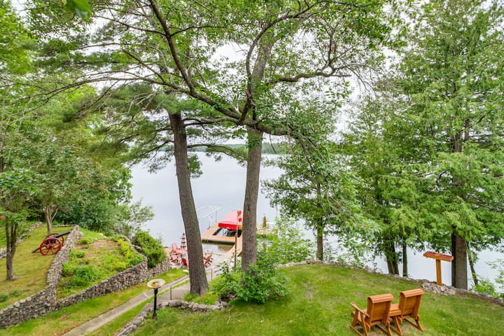 Dock, Deck & Fire Pit: Lakefront Home In Walker! - Walker, MN