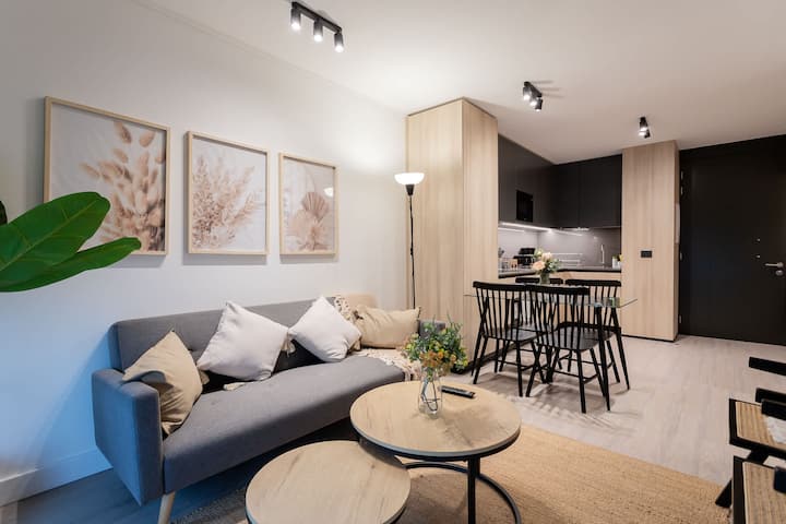 Modern 2br Prime Las Condes Escape For 4 Guests - Vitacura