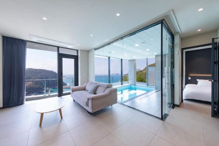 실내단독풀 객실, B타입1 - Geoje-si