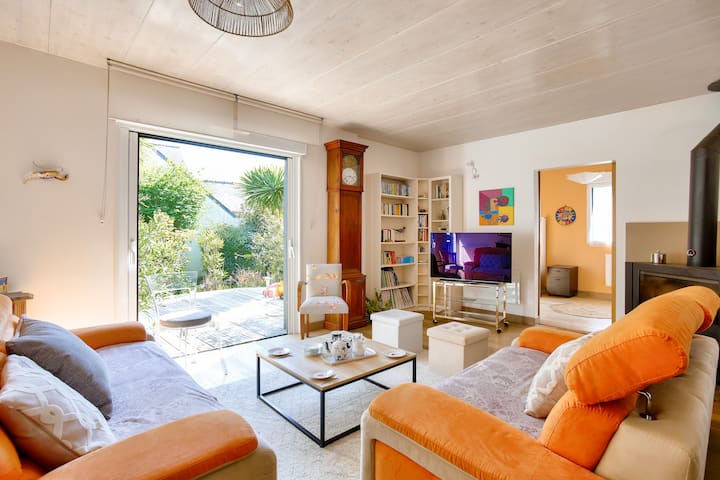 600m De La Plage, Jardin, Maison Pour 10 - Saint-Briac-sur-Mer