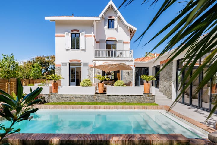 Casita - Maison De Ville Néobasque Avec Piscine Ch - Anglet