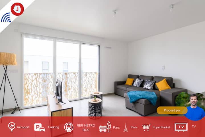 Le Montcalm Appart à Villepinte - Villepinte