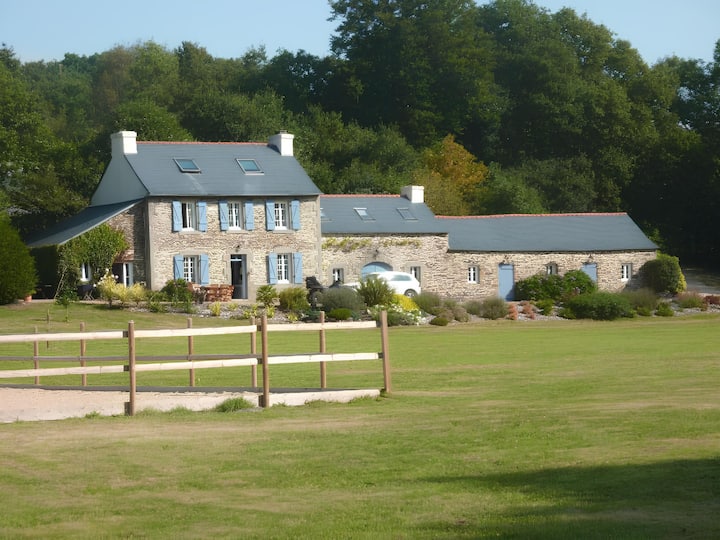 Gîte éQuestre Du Dourdu Avec Spa - Finistère