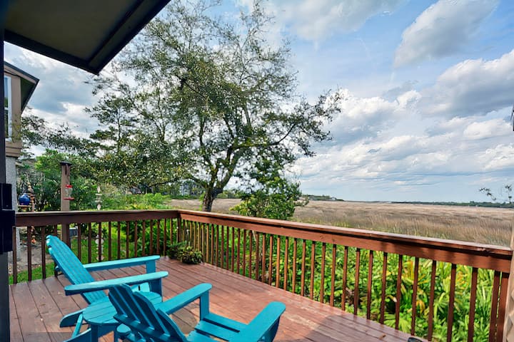 Marsh To The Beach, 2 Bedroom Island Rental - St. Simons Island, GA