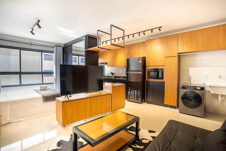 Flat Moderno No Ritmo - Setor Bueno - Goiânia