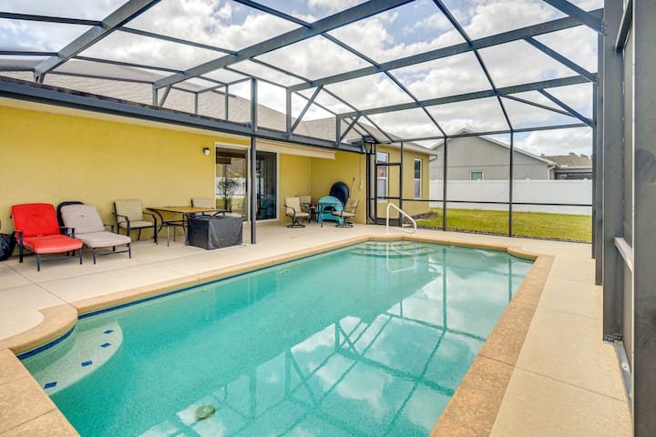 3 Mi To Dtwn Deland: Poolside Paradise! - DeLand, FL