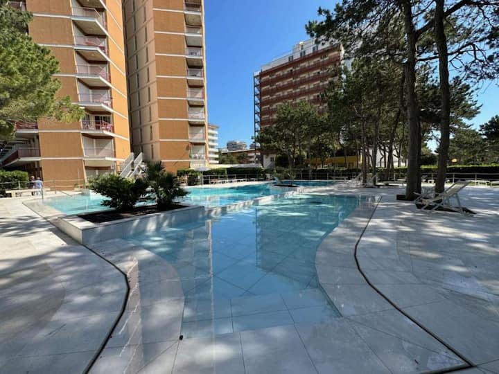 Studio Confortable Avec Piscine - Lignano Sabbiadoro