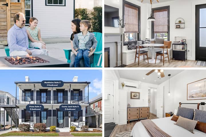 Suite B | Beach, Firepit, Dog-friendly, Downtown! - Biloxi, MS
