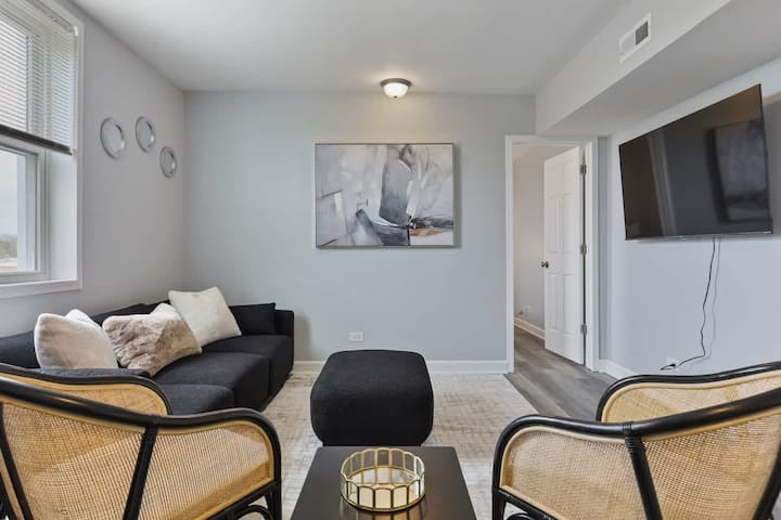 Cozy Chic 4bd 2ba Oak Park Penthouse - Oak Park
