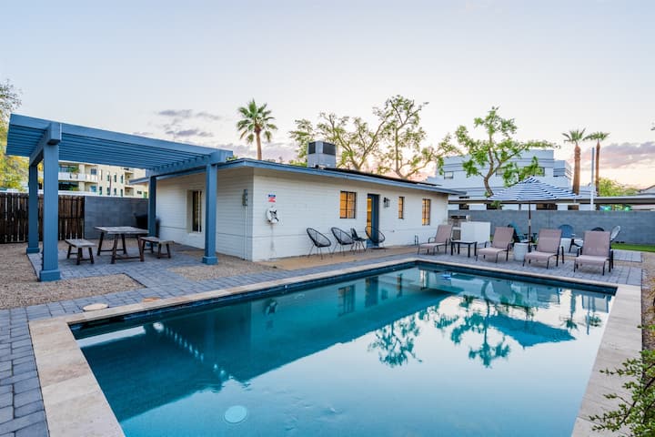 Walk 2 Old Town, Sparkling Pool, Fire Pit, Oasis - Scottsdale, AZ