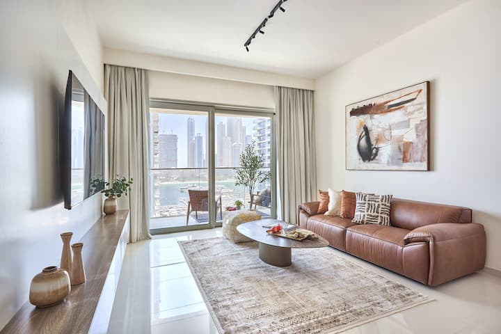 Stunning 1br With Harbour View In Emaar Beachfront - Dubaï Marina
