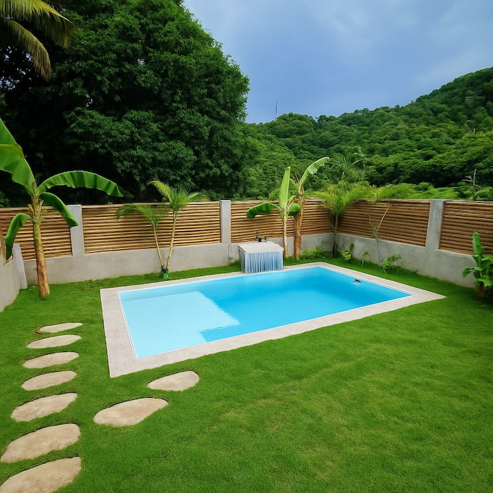 Palayan Villa With Pool And Rice Field Views - El Nido