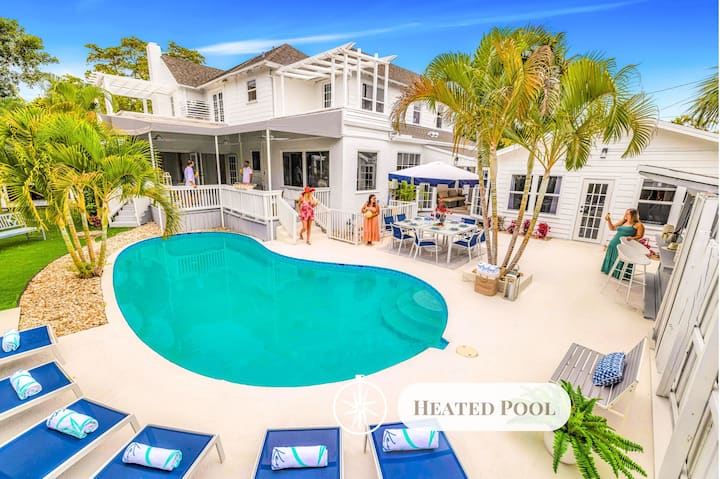 Historical Residence | Heated Pool | Emerald Key - West Palm Beach