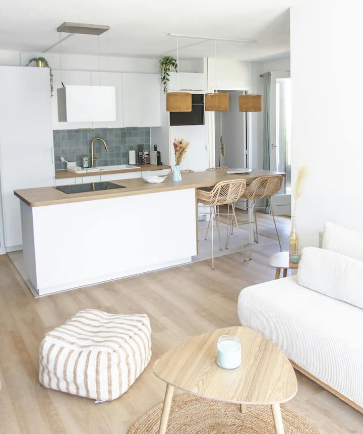 Dune & Océan 3* - 50m Plage I Parking I 4 Pers - Plage Naturiste d’Hossegor