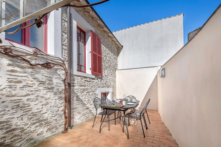 Proche Du Port & Plages - Terrasse - Maison Pour 5 - Pornic