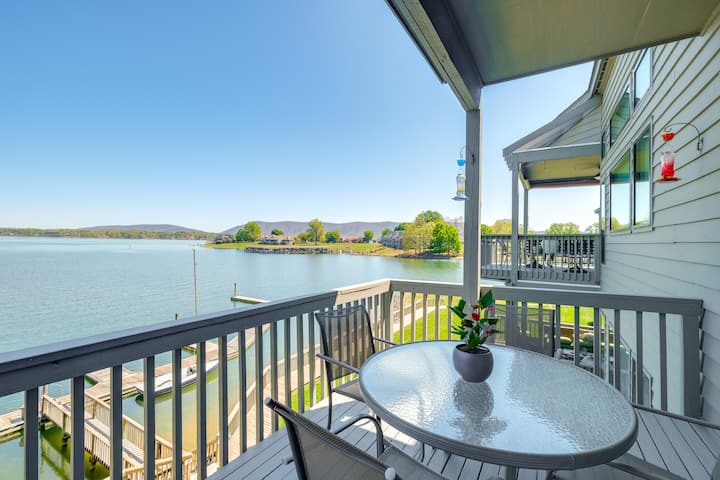 Dock + Pool Access: Condo On Smith Mountain Lake - Smith Mountain Lake, VA