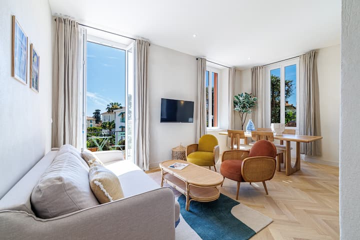 Appartement Rénové - Climatisé - 2 Chambres Suites - Beaulieu-sur-Mer