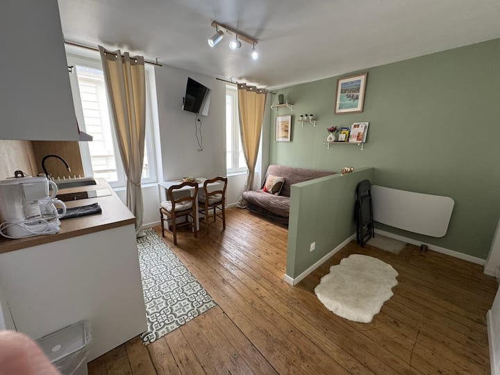 L’amiral - T2 éLégant 2 à 4 Pers - Manche